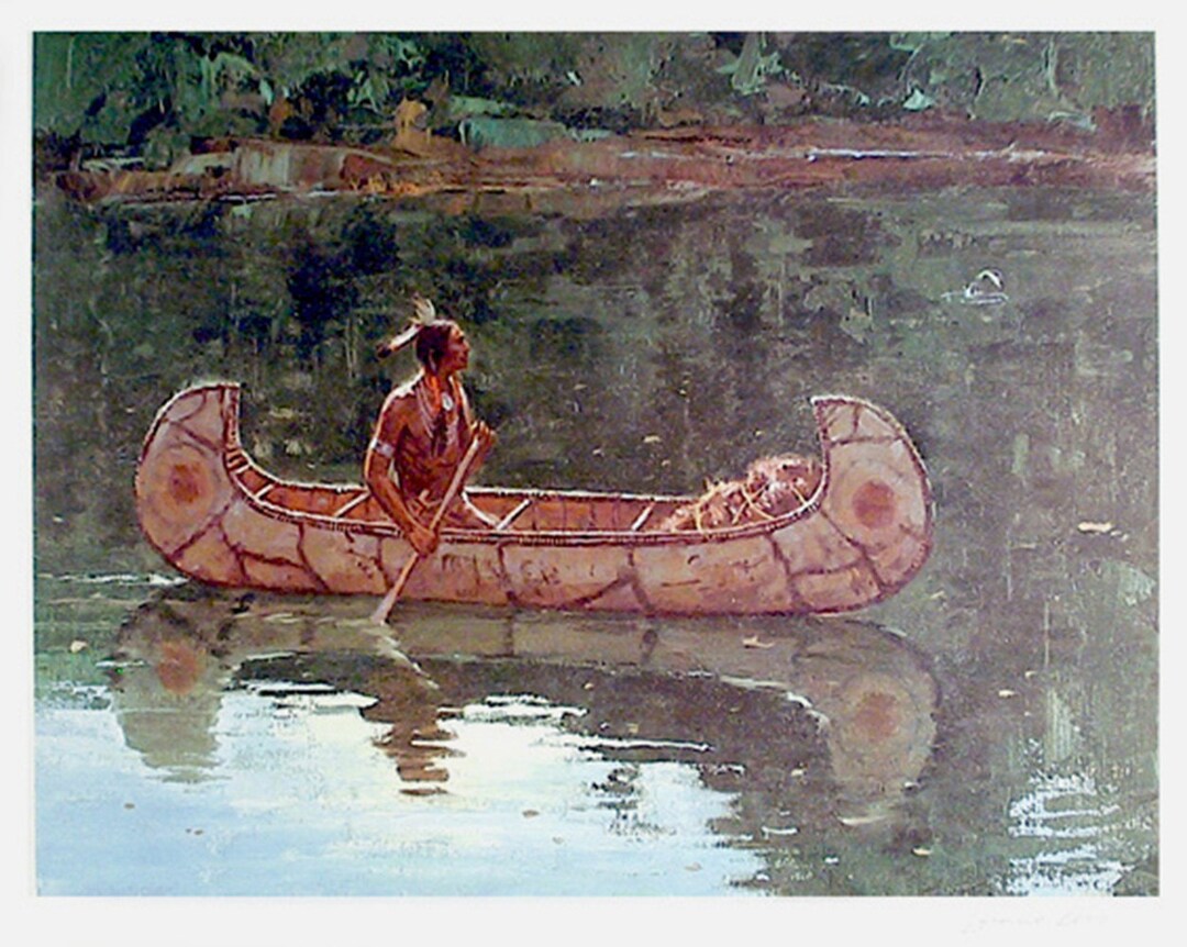Green River, Lithograph by Duane Bryers - Etsy