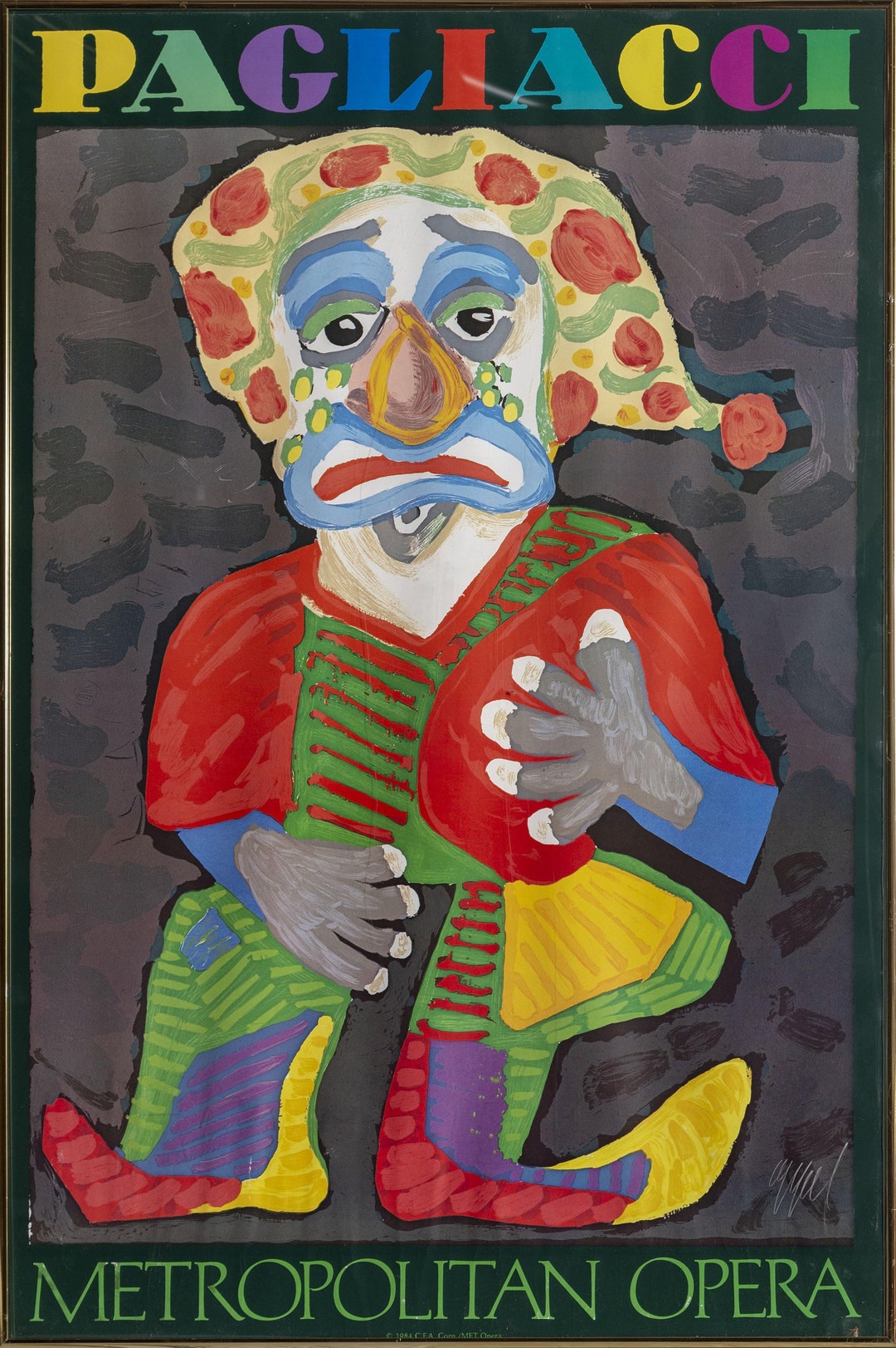Pagliacci, Metropolian Opera - Etsy
