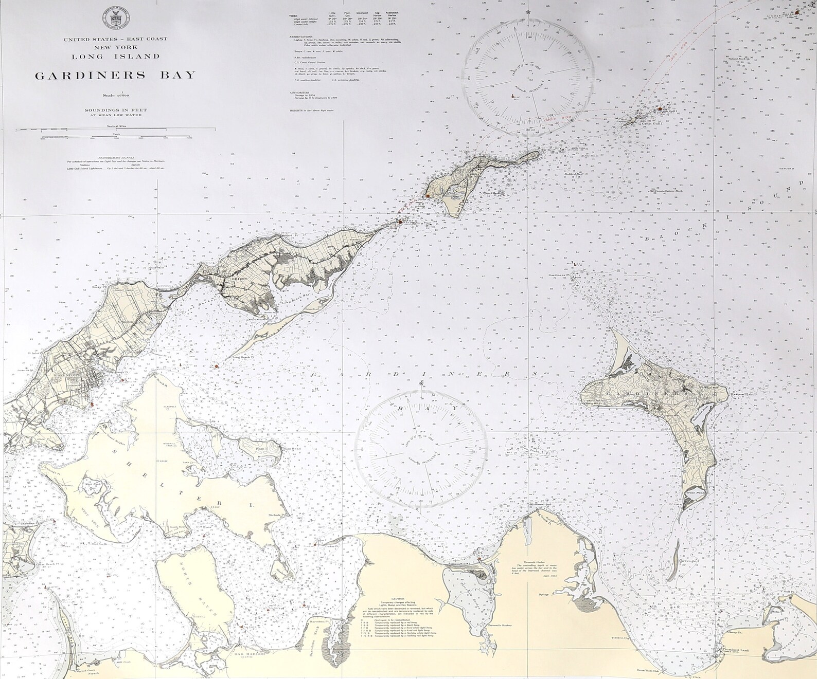Raymond Stanton Patton, Gardiners Bay Map, Lithograph - Etsy