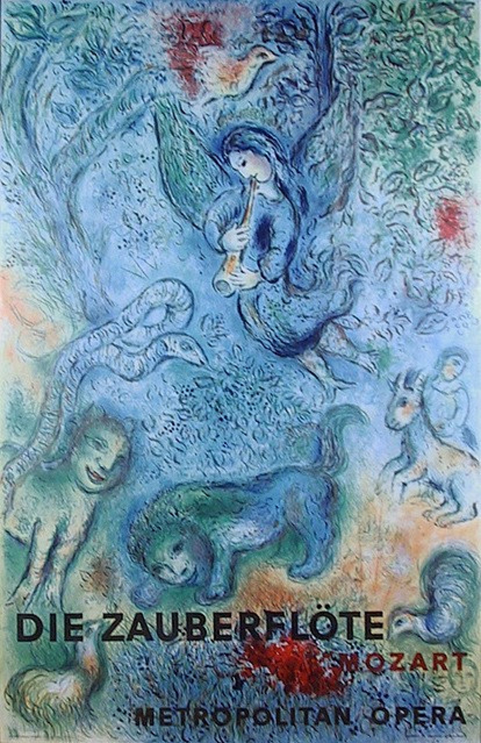 Marc Chagall Metropolitan Opera Magic Flute - Etsy Singapore