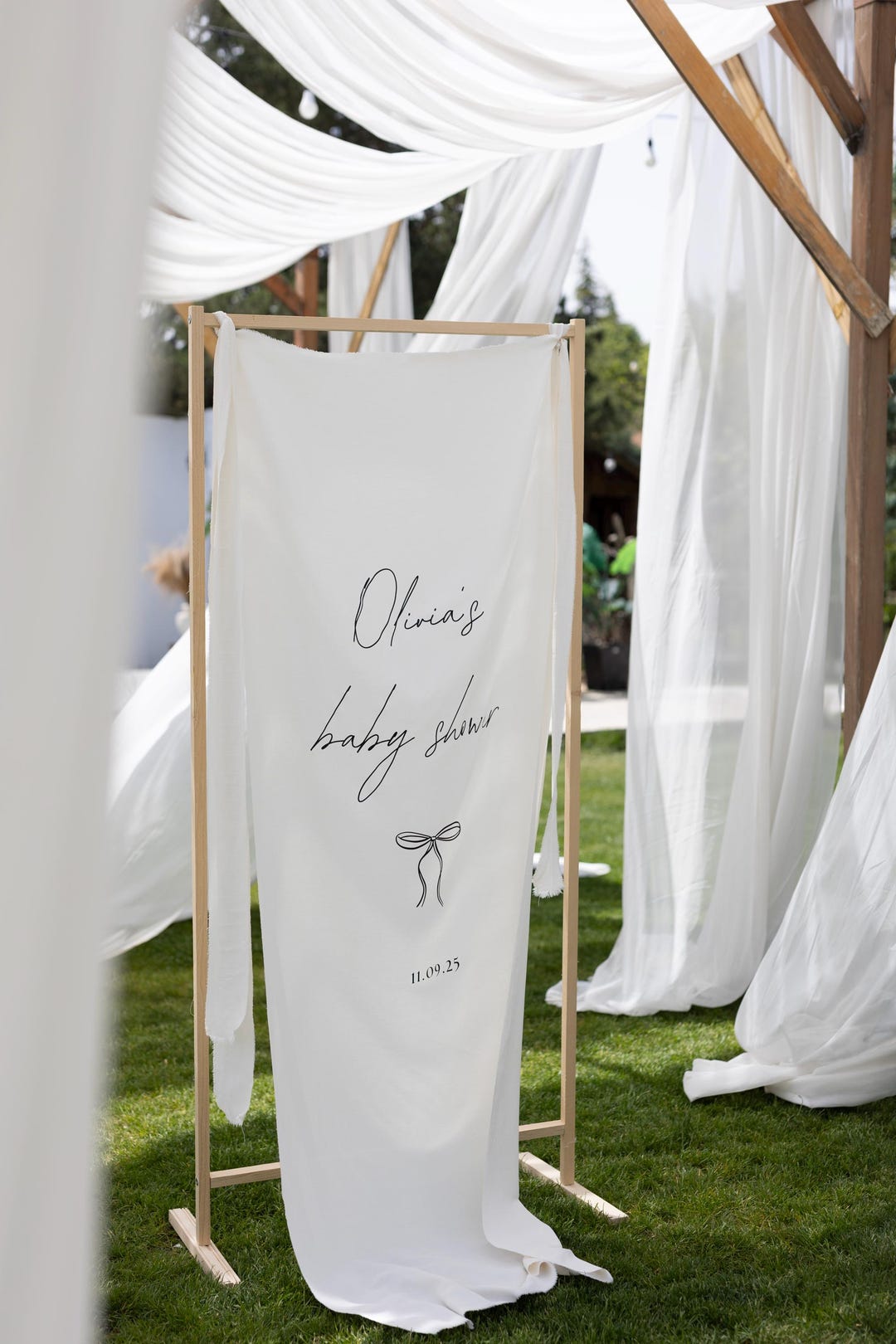 Custom Baby Shower Sign, Welcome Sign for Baby Shower, Personalized ...