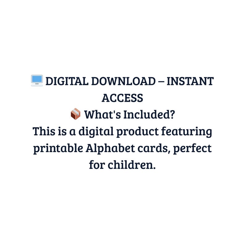 Nature Alphabet Flashcards A-Z | Printable ABC Cards for Kids ...