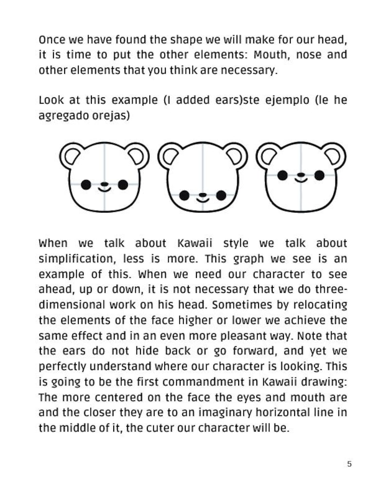 Step-by-step How to Draw Kawaii Animals and Food, With Grids for ...