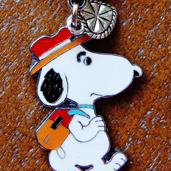 Snoopy Backpack Keychain - Etsy