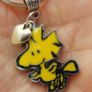 Unique WOODSTOCK Looking Bird Keychain Jewelry - Etsy
