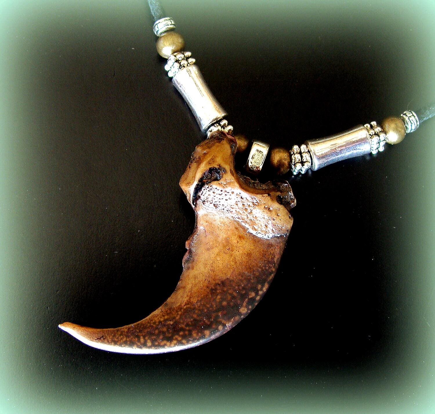 BEAR CLAW Replica PENDANT Necklace Jewelry With Beadwork - Etsy