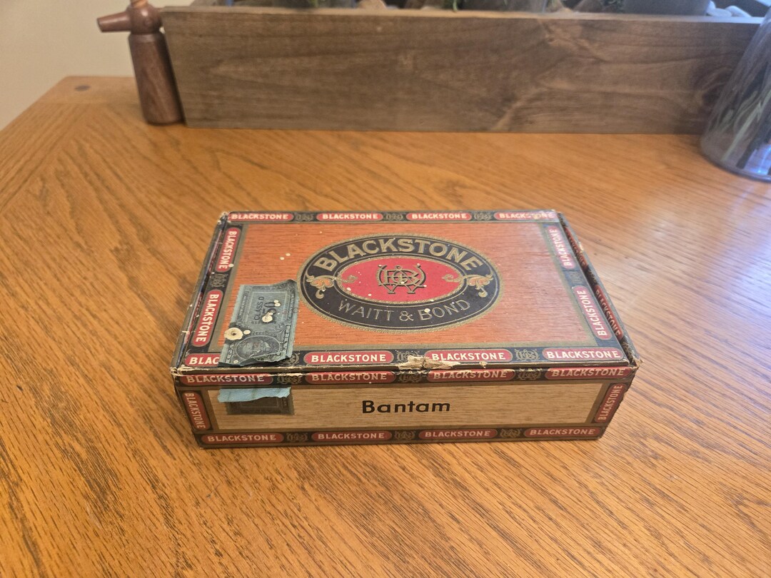 Vintage Blackstone Cigar Box From Waitt and Bond, Inc. - Etsy