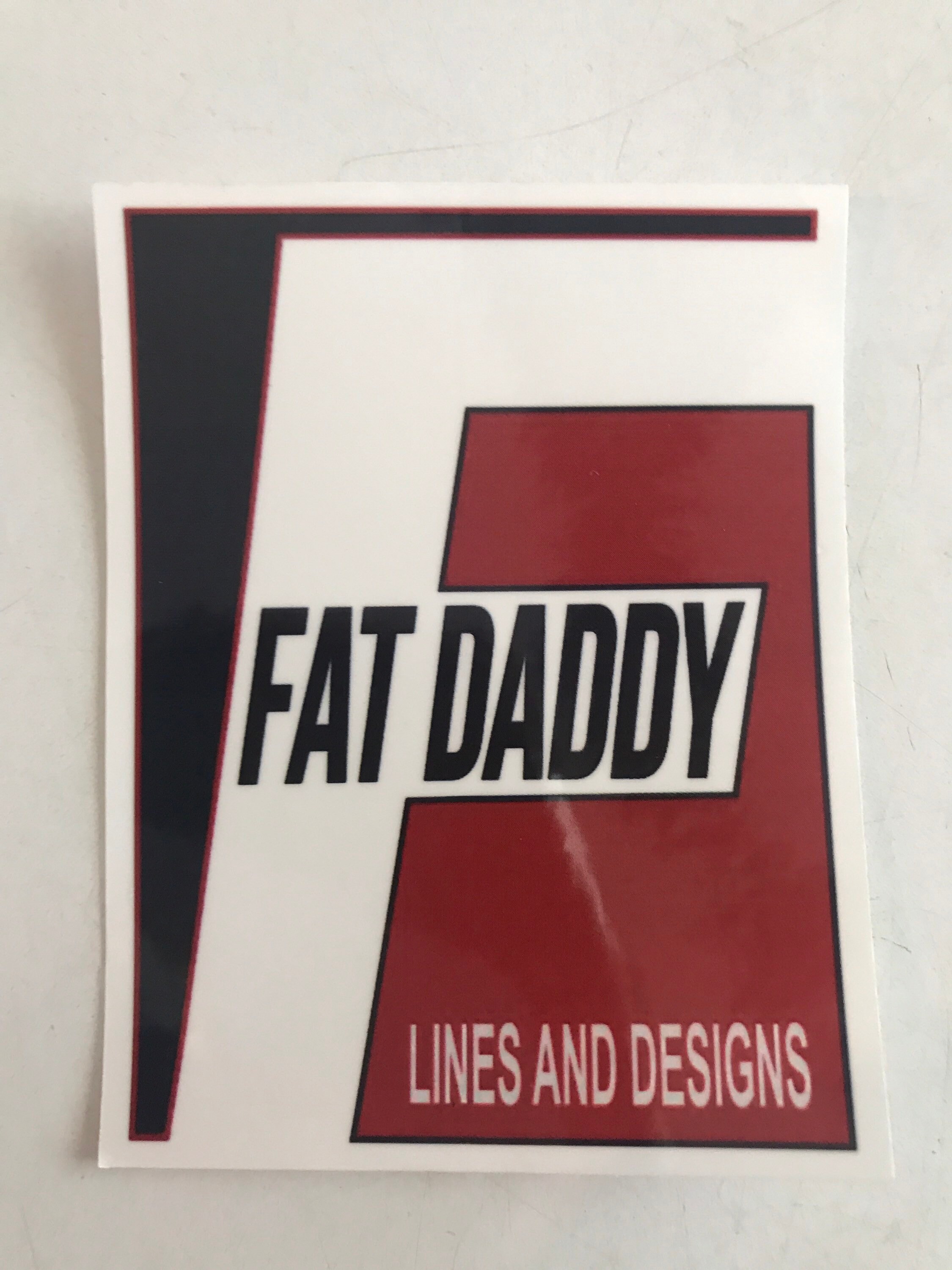 Fat Daddy Kustom Logo Stickers - Etsy Australia