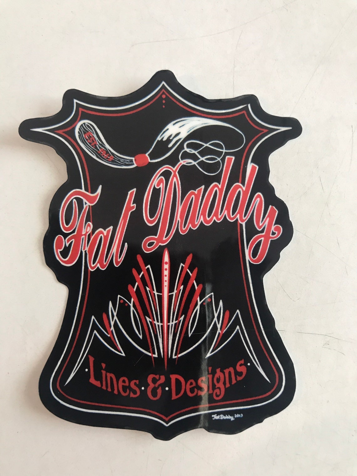 Fat Daddy Kustom Logo Stickers - Etsy