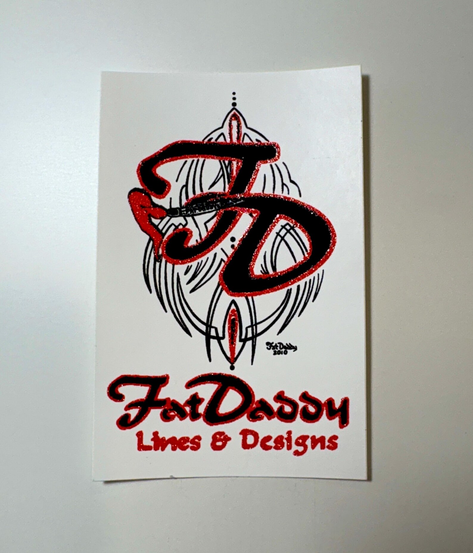 Fat Daddy Kustom Logo Stickers - Etsy
