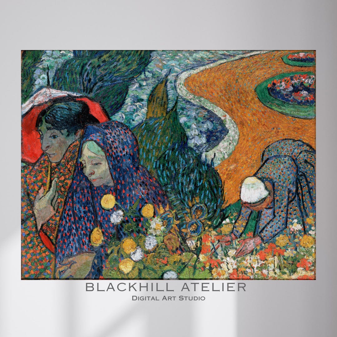 Vincent Van Gogh Art Print – Memory of the Garden at Etten | Post ...