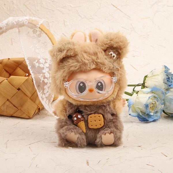 Labubu Teddy Bear - Etsy