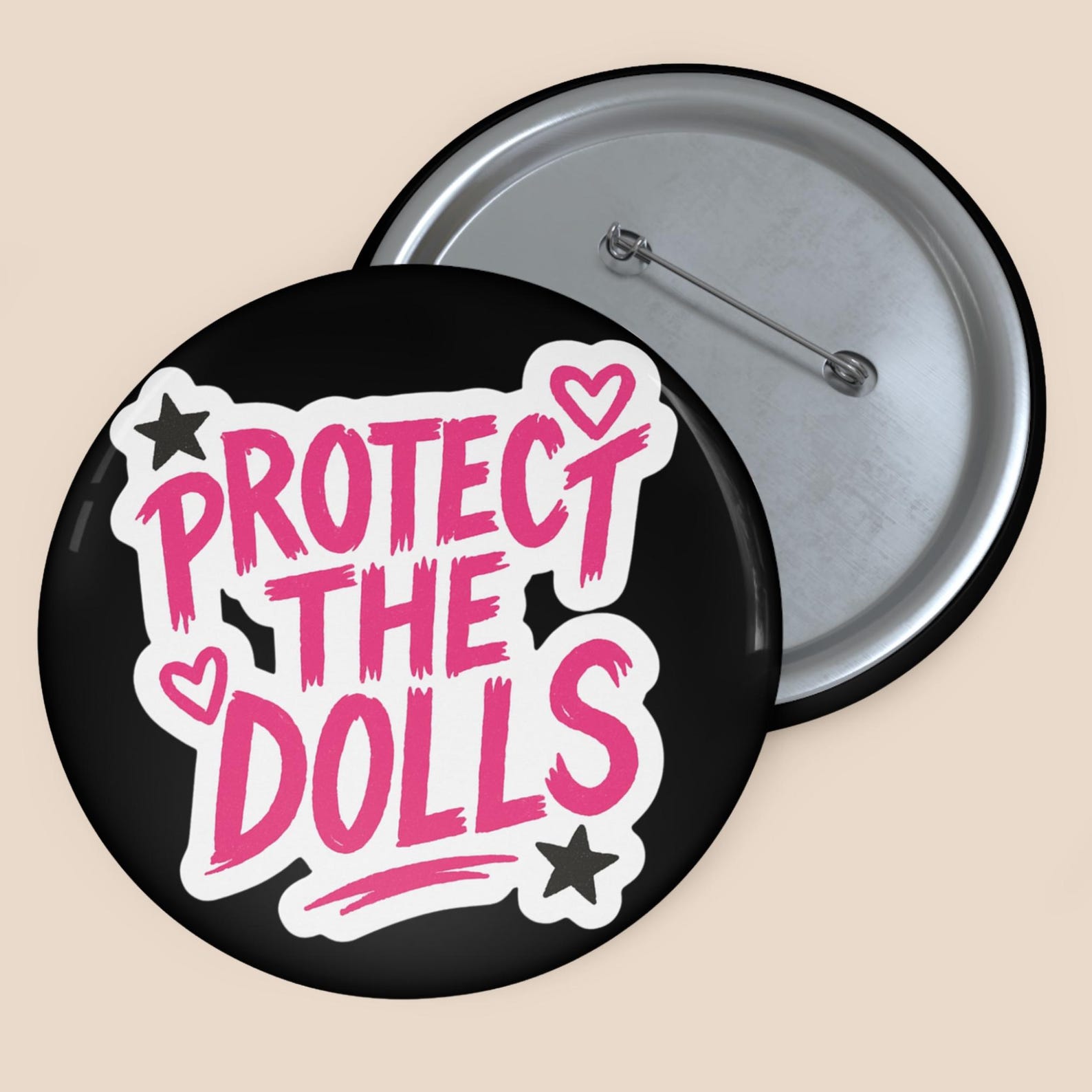 Pink Trans Rights Pin Button: LGBT Pride Accessory, Activist Badge - Etsy