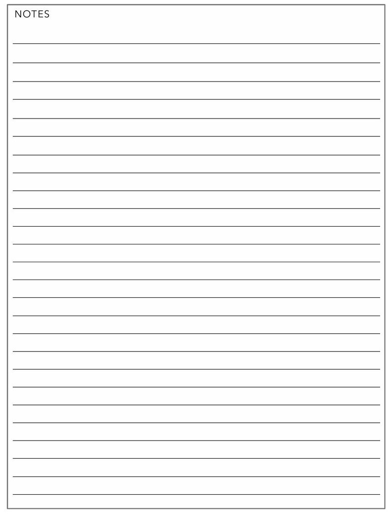 Sunday Planning Printable - Etsy