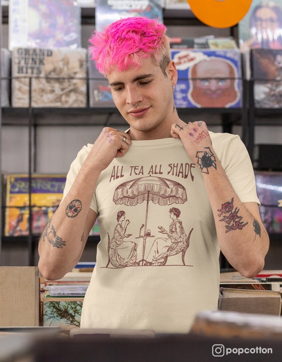 Funny Victorian All Tea All Shade Vintage Style Art Nouveau - Etsy