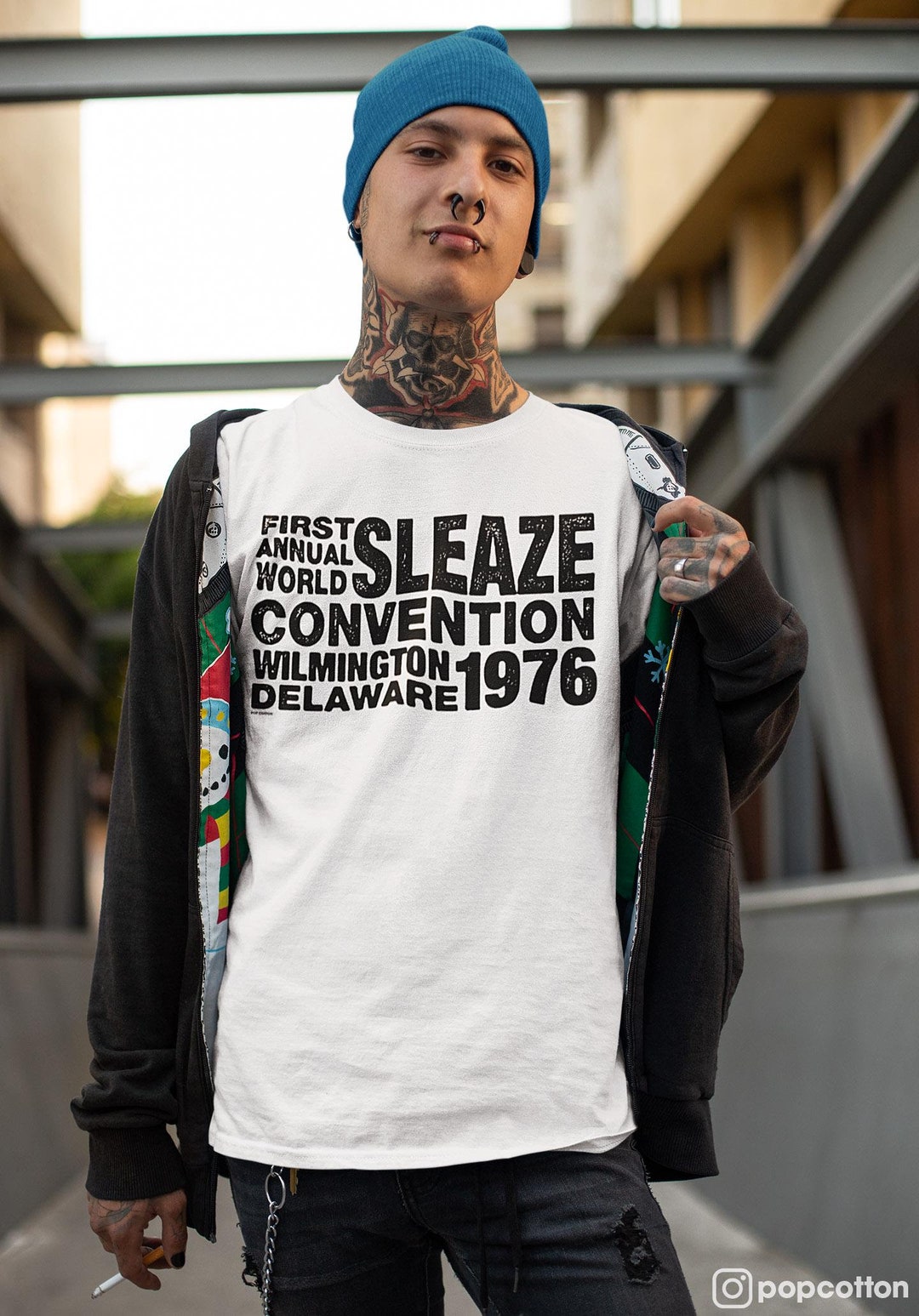 Vintage Style 1970s First Annual World Sleaze Convention Subculture ...