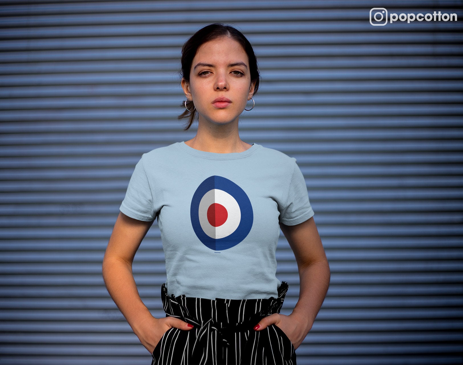 Folded 3D British 60s Mod Target Logo Pop Art RAF Roundel - Etsy