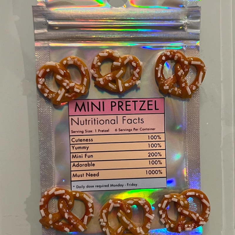 Mini Pretzels Clay - Etsy