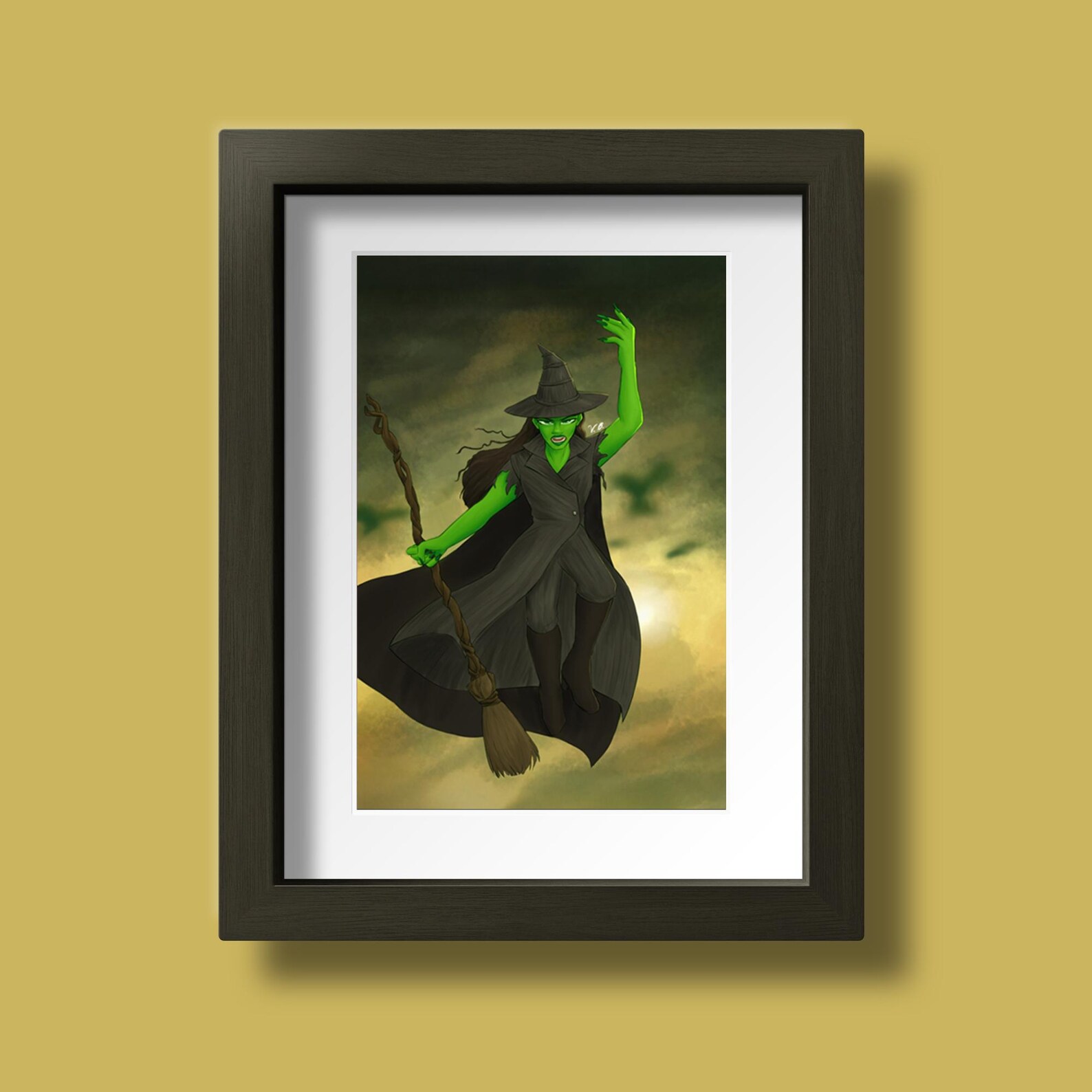 Elphaba No Good Deed Digital Art | DIGITAL DOWNLOAD | Wicked: for Good ...