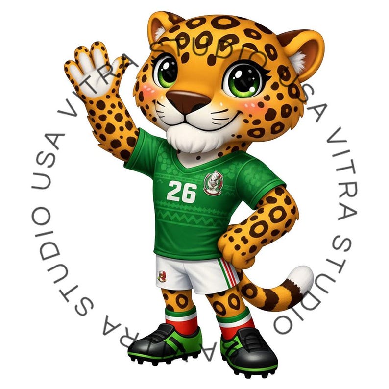 World Cup 2026 Mascot Clipart, Soccer PNG Bundle, USA Eagle Mexico ...