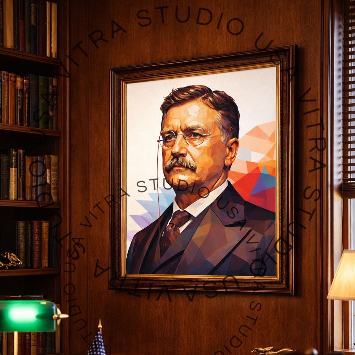 US Presidents Clipart Bundle, Geometric Patriotic Art - Etsy