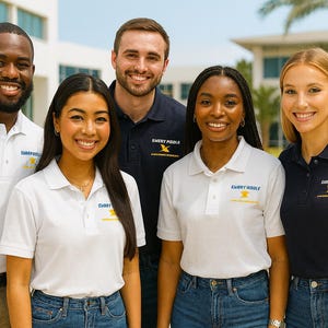 Embry-riddle University Polo Shirt: Embroidered College Apparel - Etsy