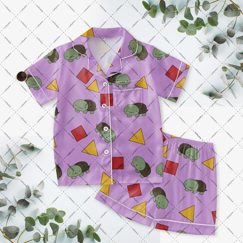 Kpop Demon Hunters Zoey and Youth Satin Pajama Set, Rumi Zoey Mira Jinu ...