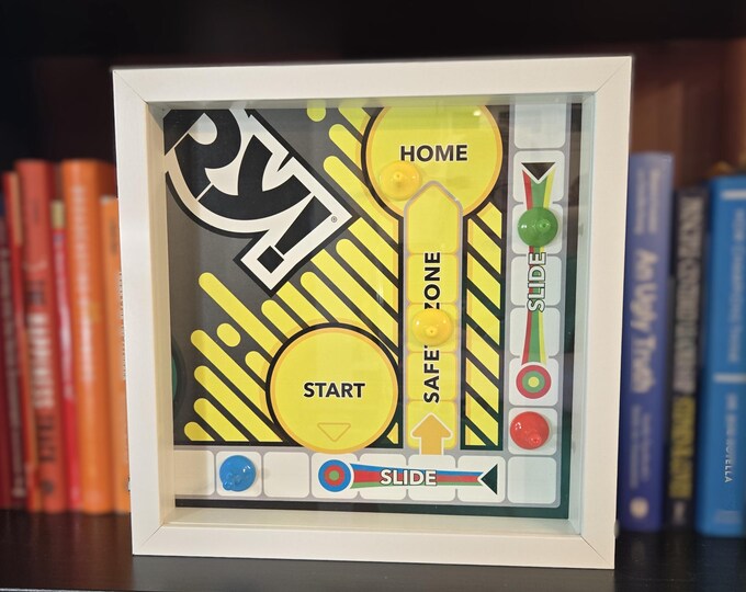 Sorry! Upcycled Board Game Shadow Box Display, 10x10 Glass Front With ...