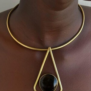Handmade African Necklace With Pendant,stylish Jewellery,birthday ...