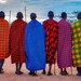 Maasai Shuka,throw Blanket,african Inspired Wrap/scarf,red & Black ...