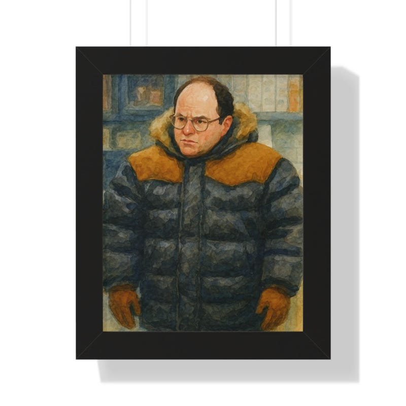 Costanza Poster - Etsy