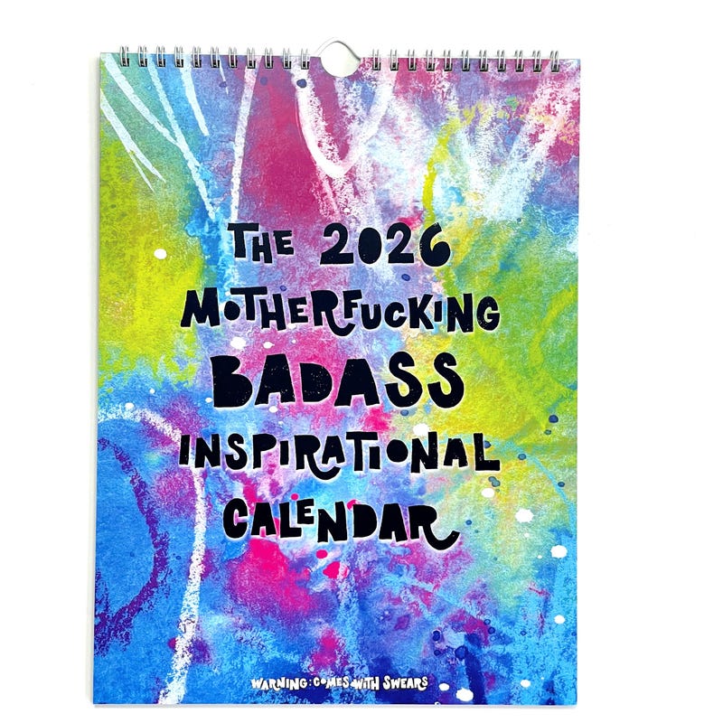Funky 2026 Wall Calendar - Etsy