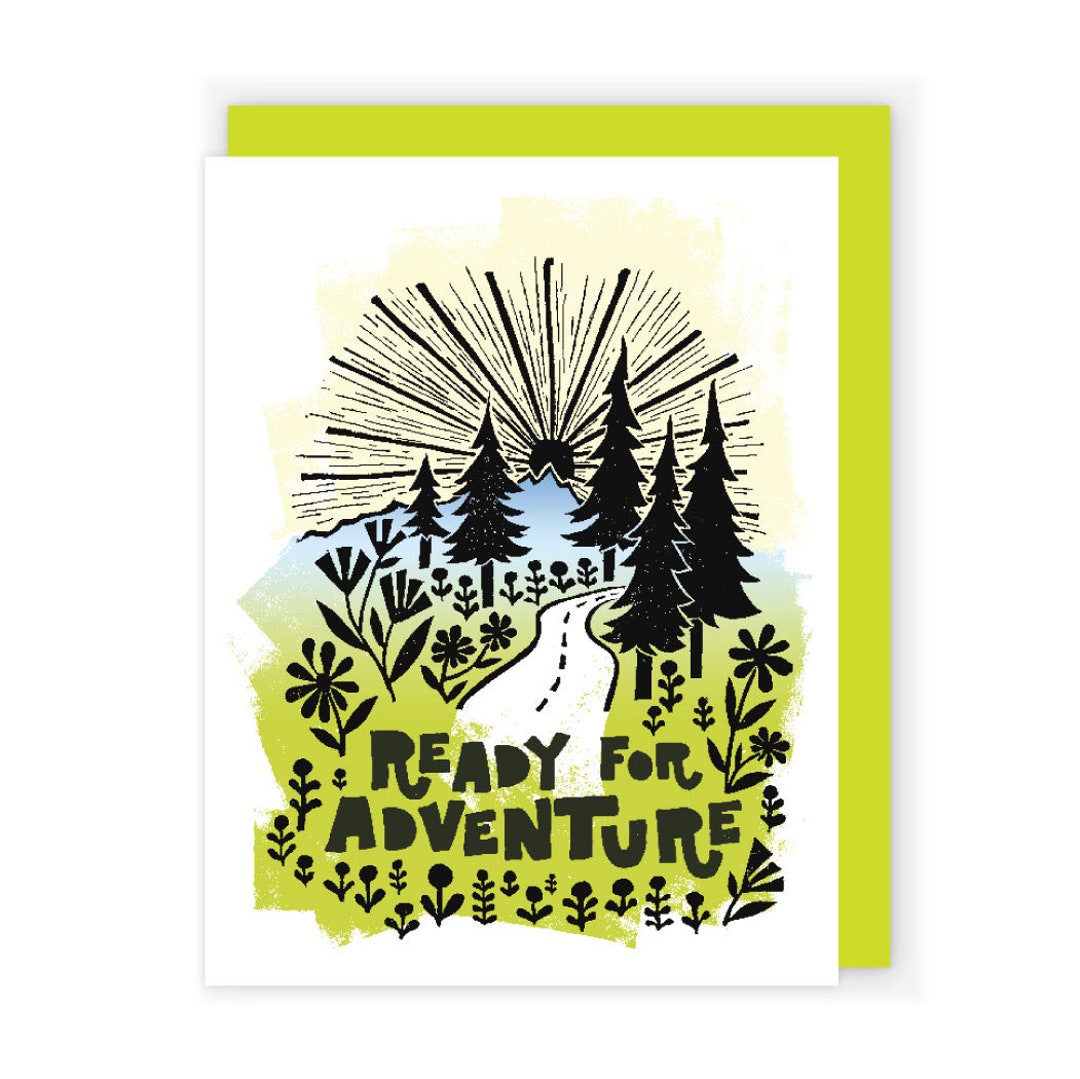 Ready for Adventure Card, Lost in Love, New Adventure Card, Camping ...