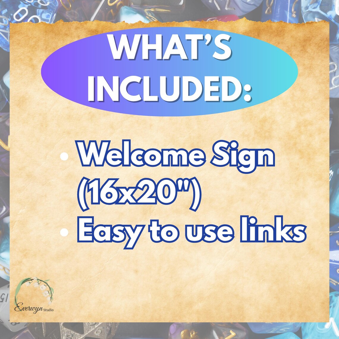 Editable DND Welcome Sign: Dungeons & Dragons Party Decor (canva ...