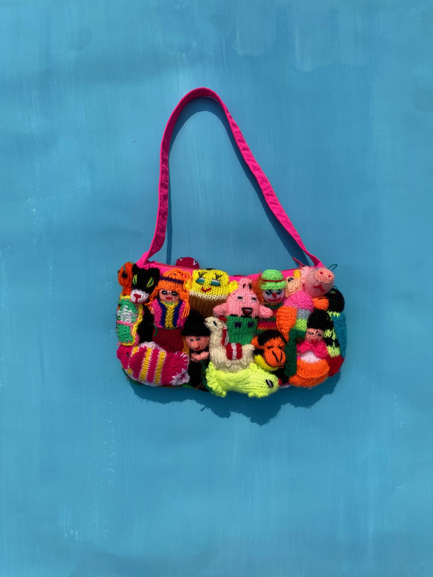 Peruvian Finger Plush Puppet Custom Shoulder Bag - Etsy