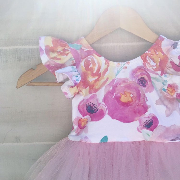 Short Sleeve Floral Leotard Baby Leotards Leotards With | Etsy