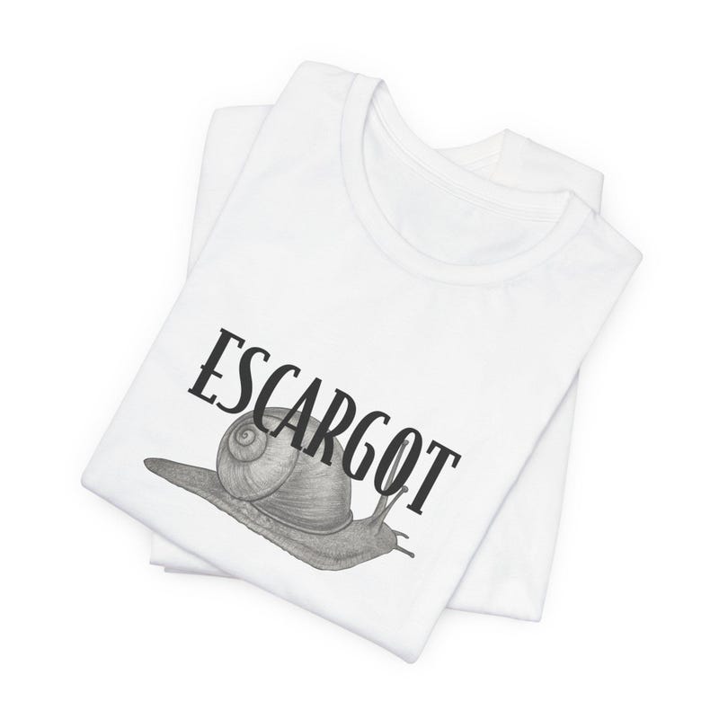 Escargot Tshirt - Etsy