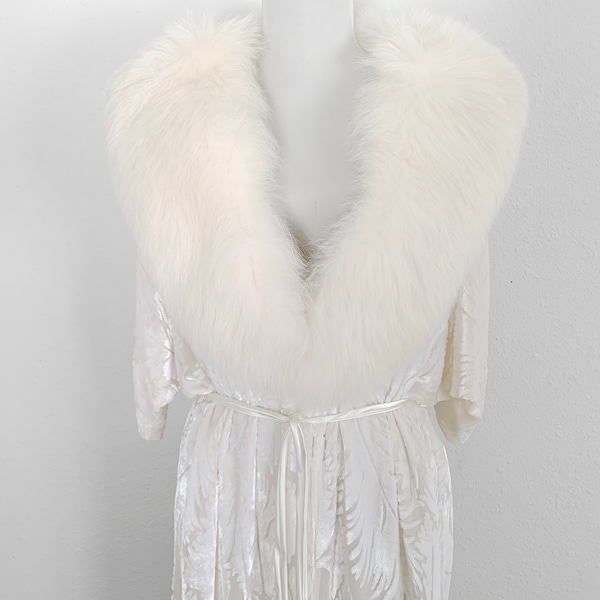 Feather Trim Nightgown - Etsy