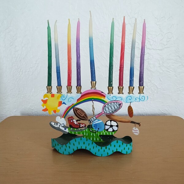 Mini Menorah Etsy