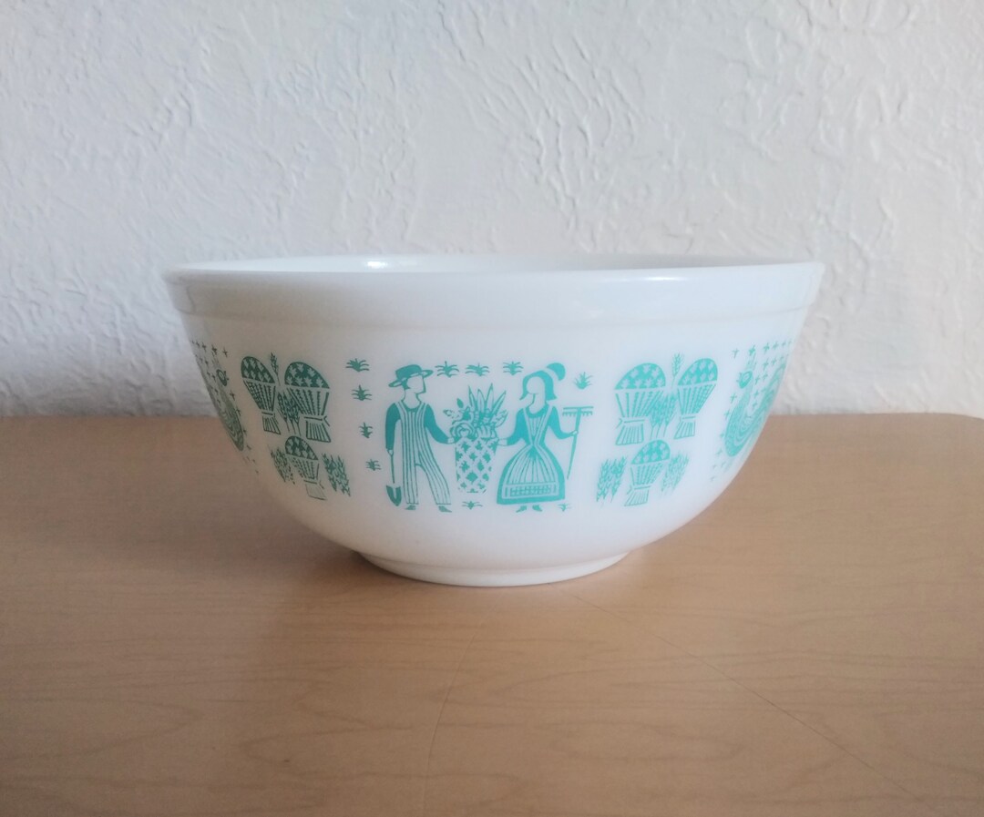 Vintage Mid-century Pyrex Butterprint 403 Mixing Bowl, 2 1/2 Qt ...