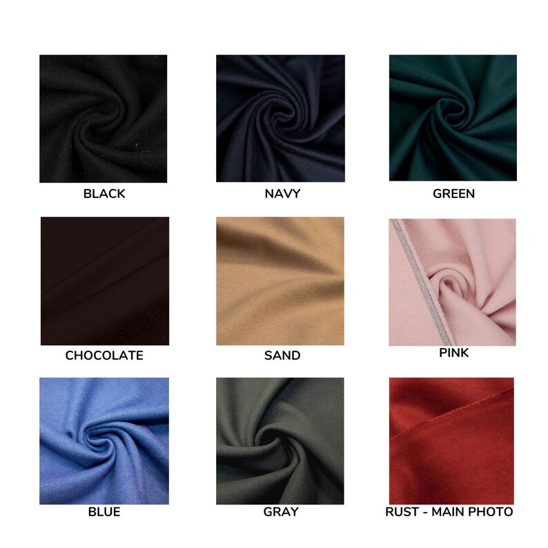 Women Minimalist Coat Wool Coat Rust Coat Winter Coat Warm - Etsy