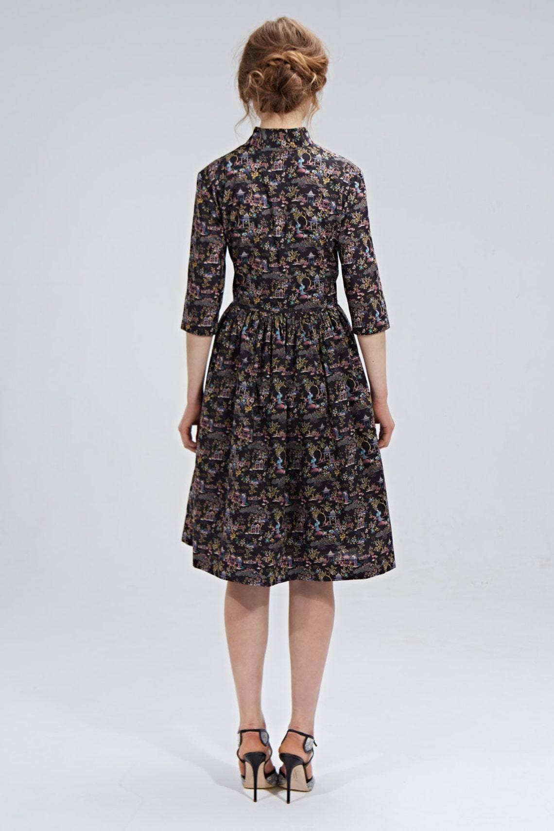 Mandarin Collar Dress - Vintage Style Cheongsam Dresses for Women ...