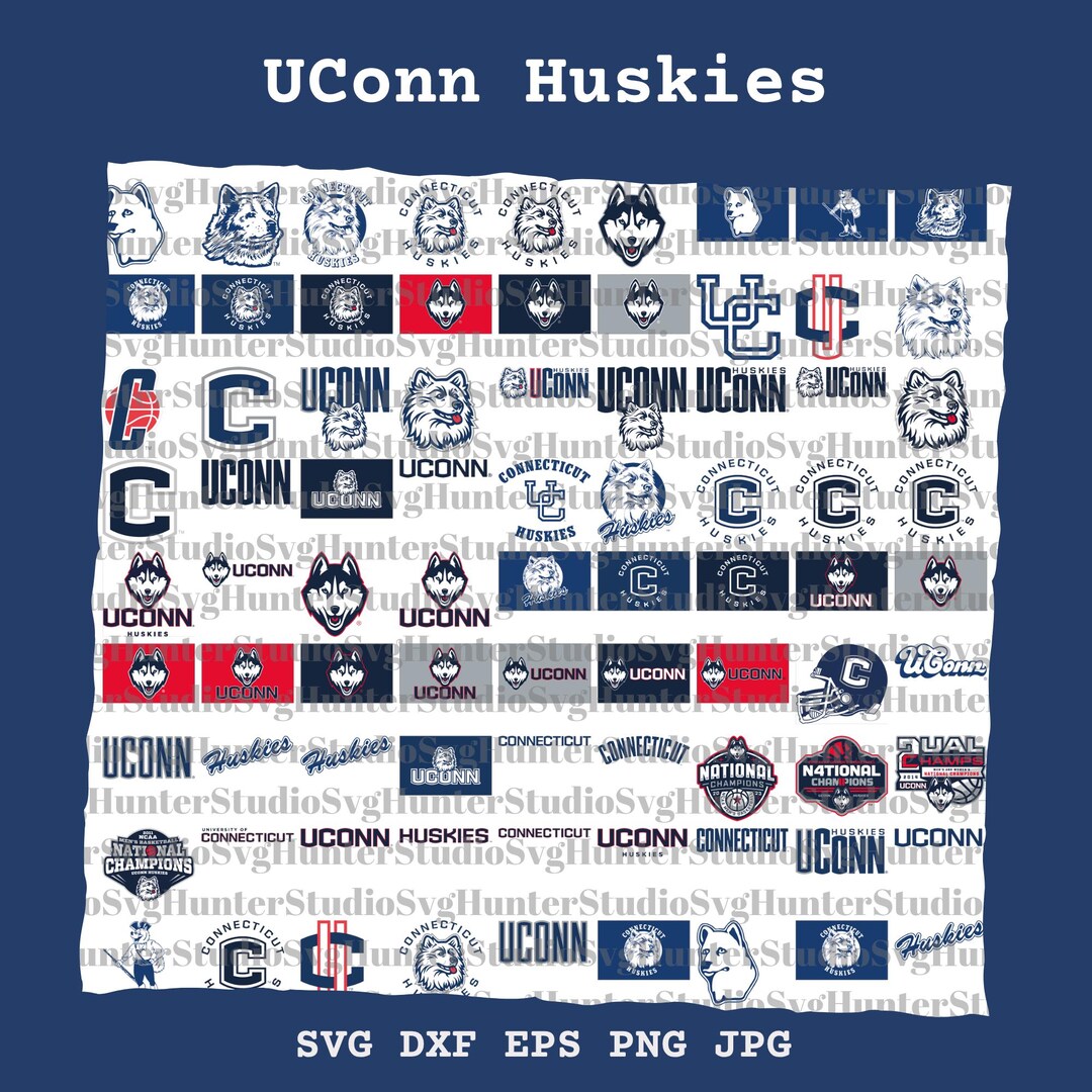 Huskies SVG Bundle, Uconn Football, SVG Bundle, Cricut, Printable ...