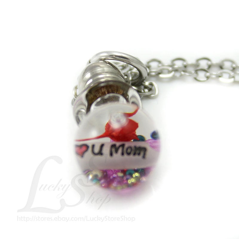 Personalized Custom Name or Word on Rice in a Mini Round Glass - Etsy