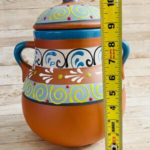 Olla De Barro Frijolera Con Tapa Clay Pot With Lid Fits up to 1 Kg ...