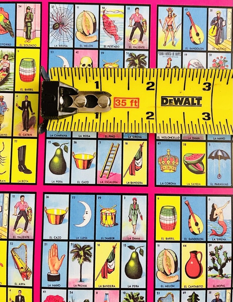 Libro De Loteria 80 Cartas LOTERIA Book With 80 Cards - Etsy