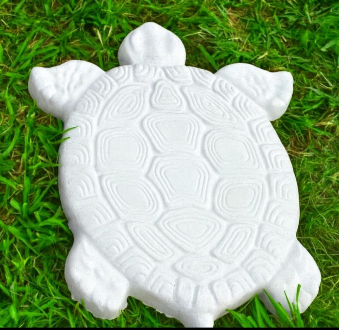 Garden Turtle Stepping Stone Garden Pathway Stepping Stone Outdoor Yard ...