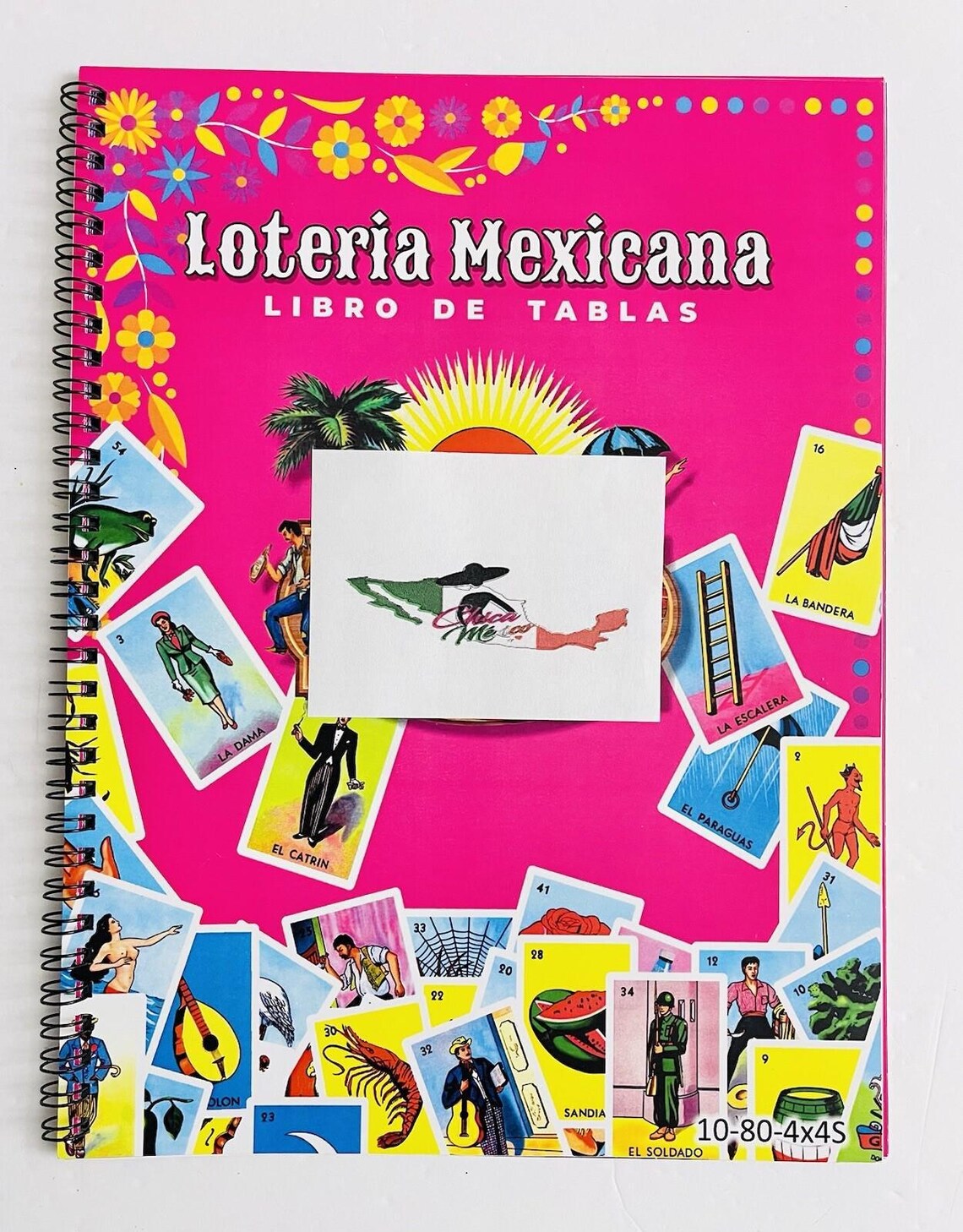 Libro De Loteria 80 Cartas LOTERIA Book With 80 Cards - Etsy