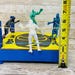 Mexican Lucha Libre Toy Wrestler Fighting Ring With 4 Luchadores Ring ...