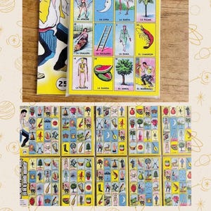 Loteria Cards and Loteria Books - Etsy